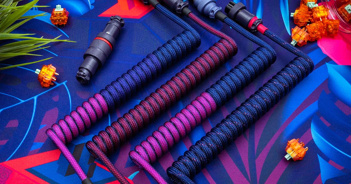 Cables Hero : l’artisan des câbles customisés pour claviers | modding.fr