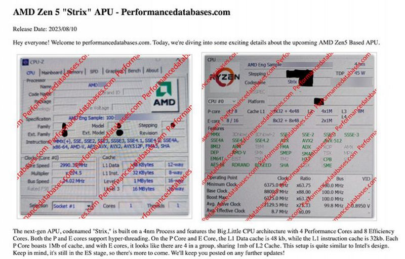 Ryzen 8000 : Un APU avec 16 cœurs et un GPU RDNA3.5 | modding.fr