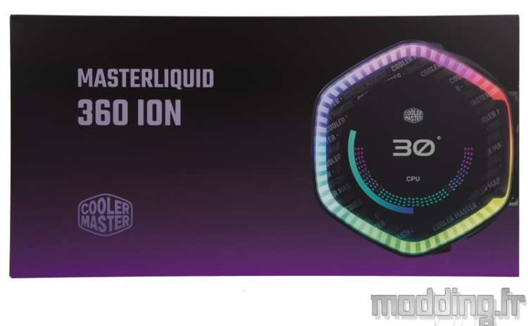 [TEST] AIO Cooler Master MasterLiquid 360 ION | modding.fr